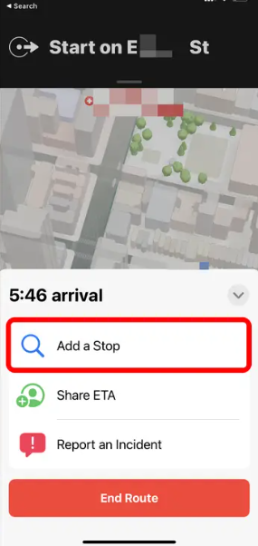 How To Add A Stop On Apple Maps