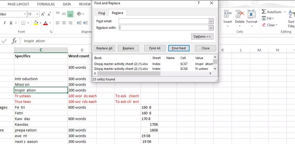 How To Delete Spaces In Microsoft Excel