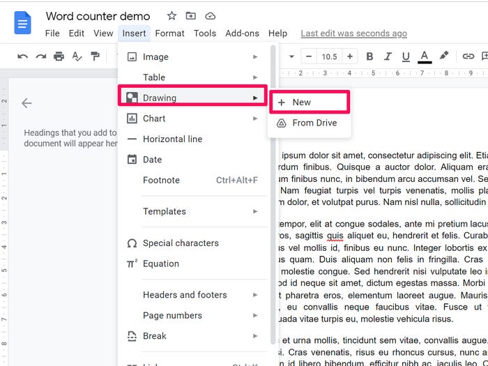 How To Insert A Text Box In Google Docs