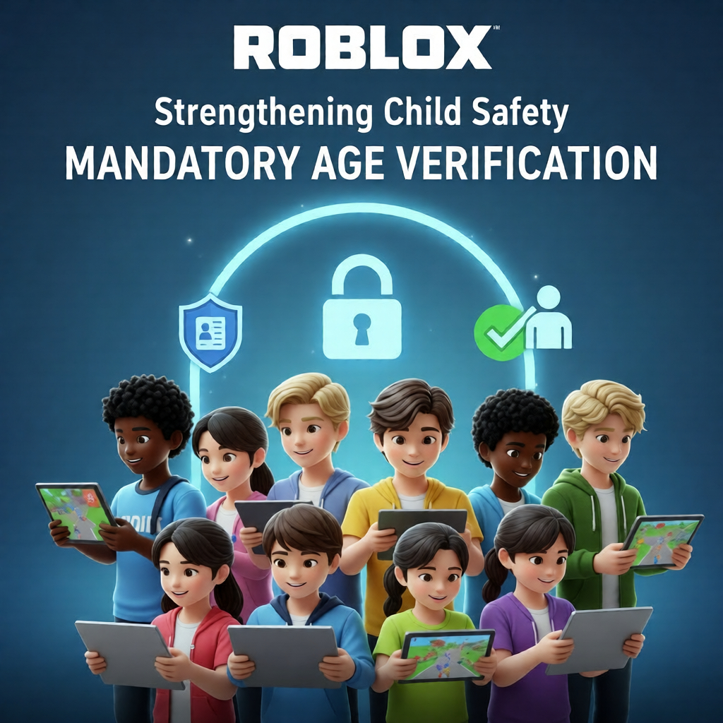 Roblox Introduces Mandatory Age Verification to Strengthen Child Safety